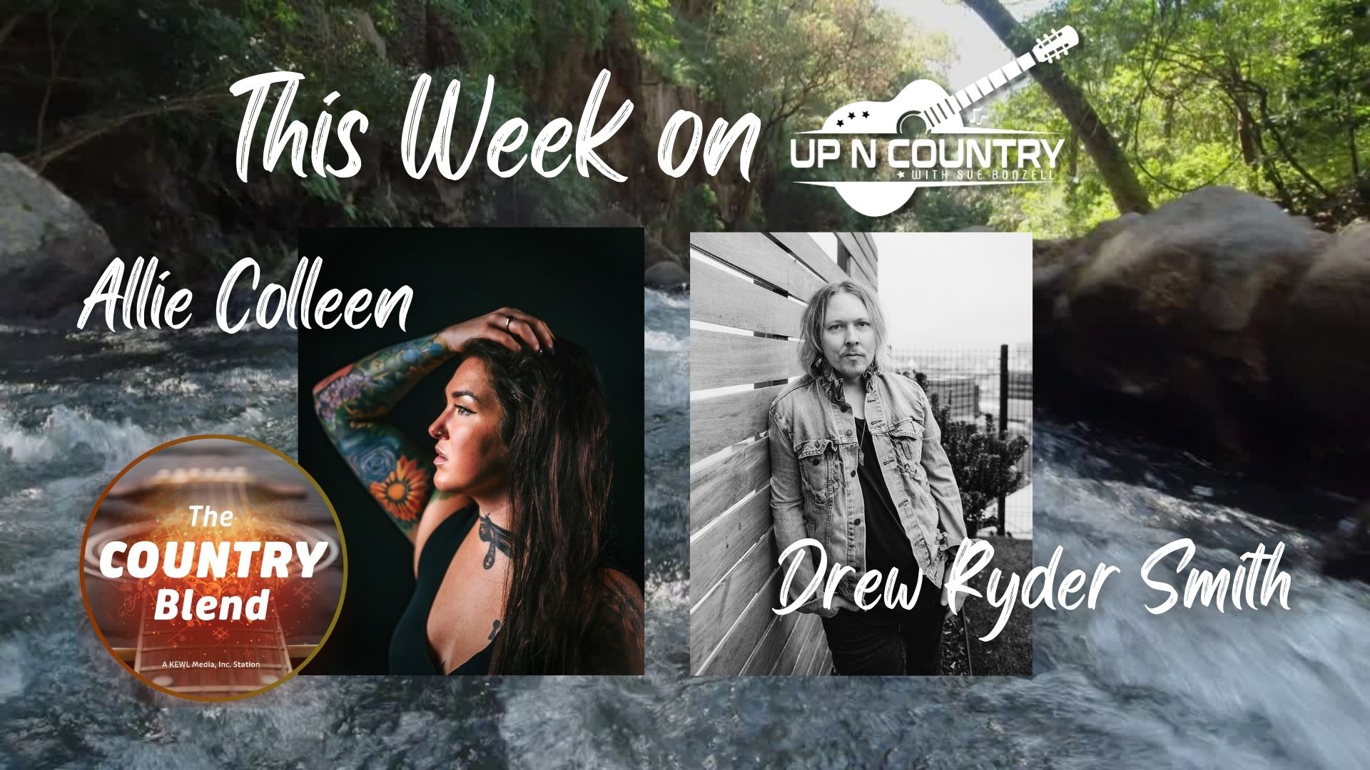New Format! Meet Allie Colleen & Drew Ryder Smith - Filmed at Sam Ash Music - Up N Country